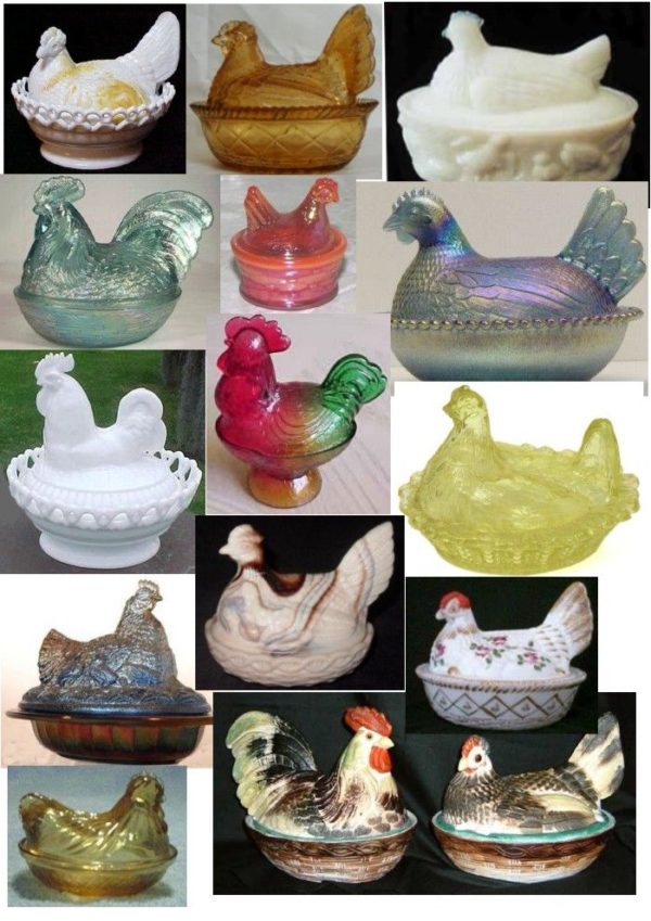 Hen on a Nest - Studying a Glass Collection - NMGCS